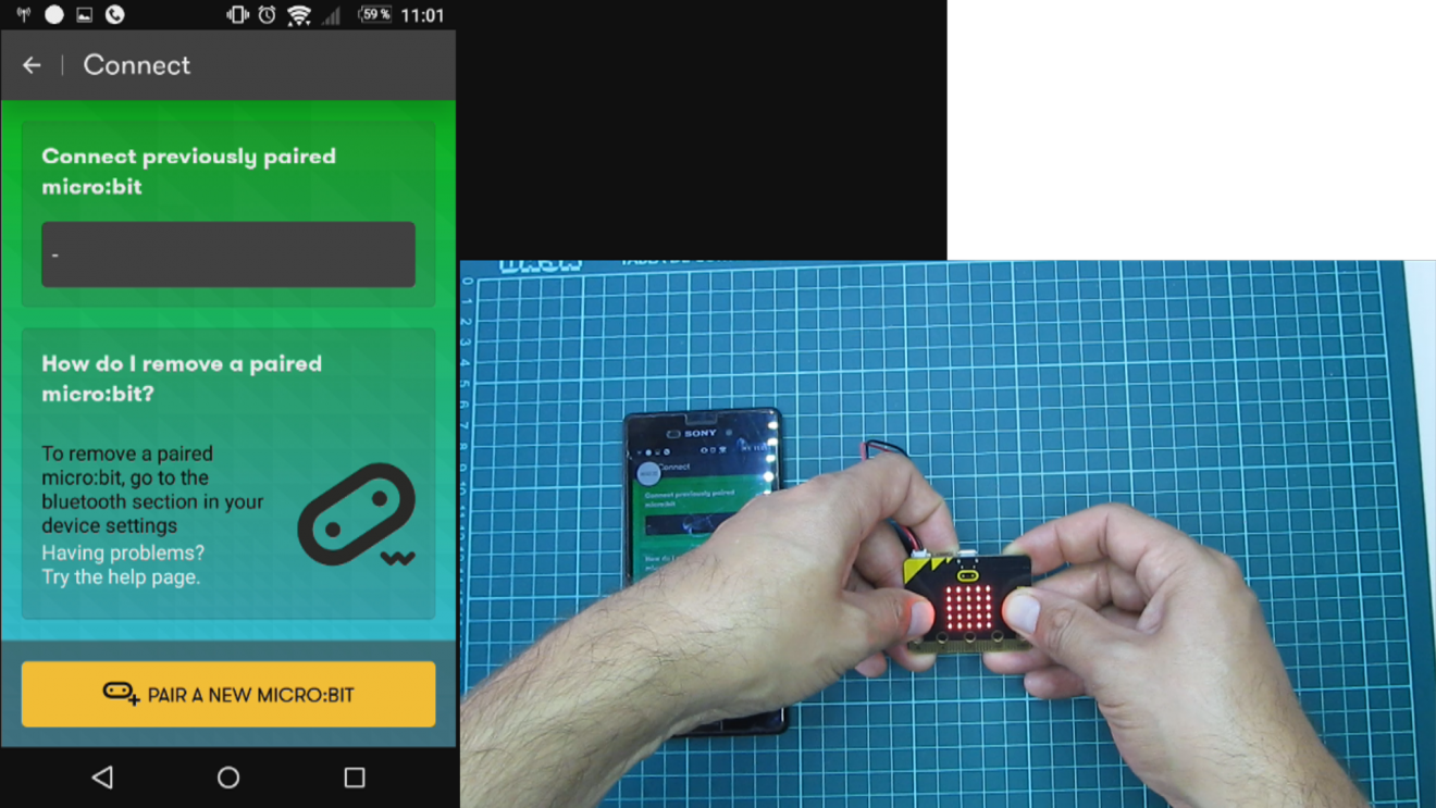 Micro:bit primeros pasos programación por pc x cable y smartphone x ...