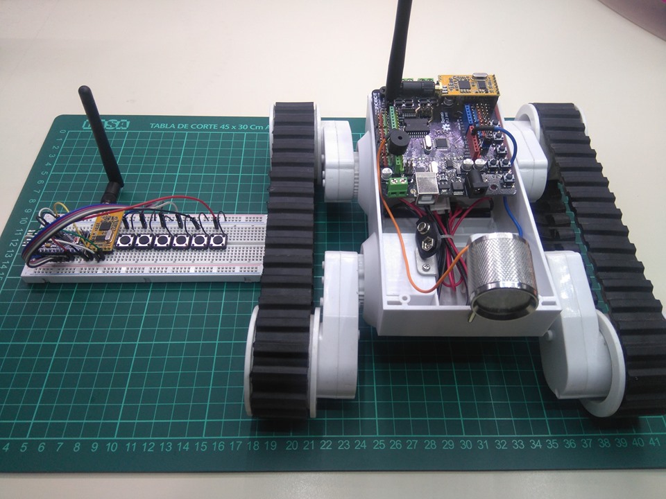 Control Remoto con módulos APC220 para Robot Rover 5 con Arduino – RogerBit