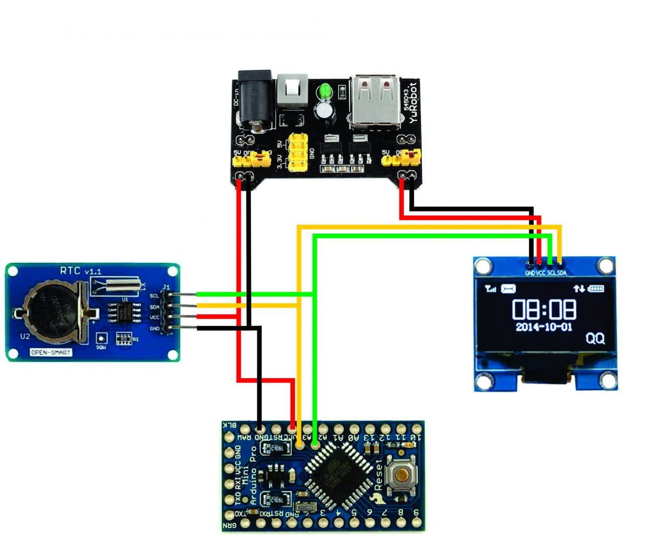 Reloj de tiempo real con Arduino – RogerBit