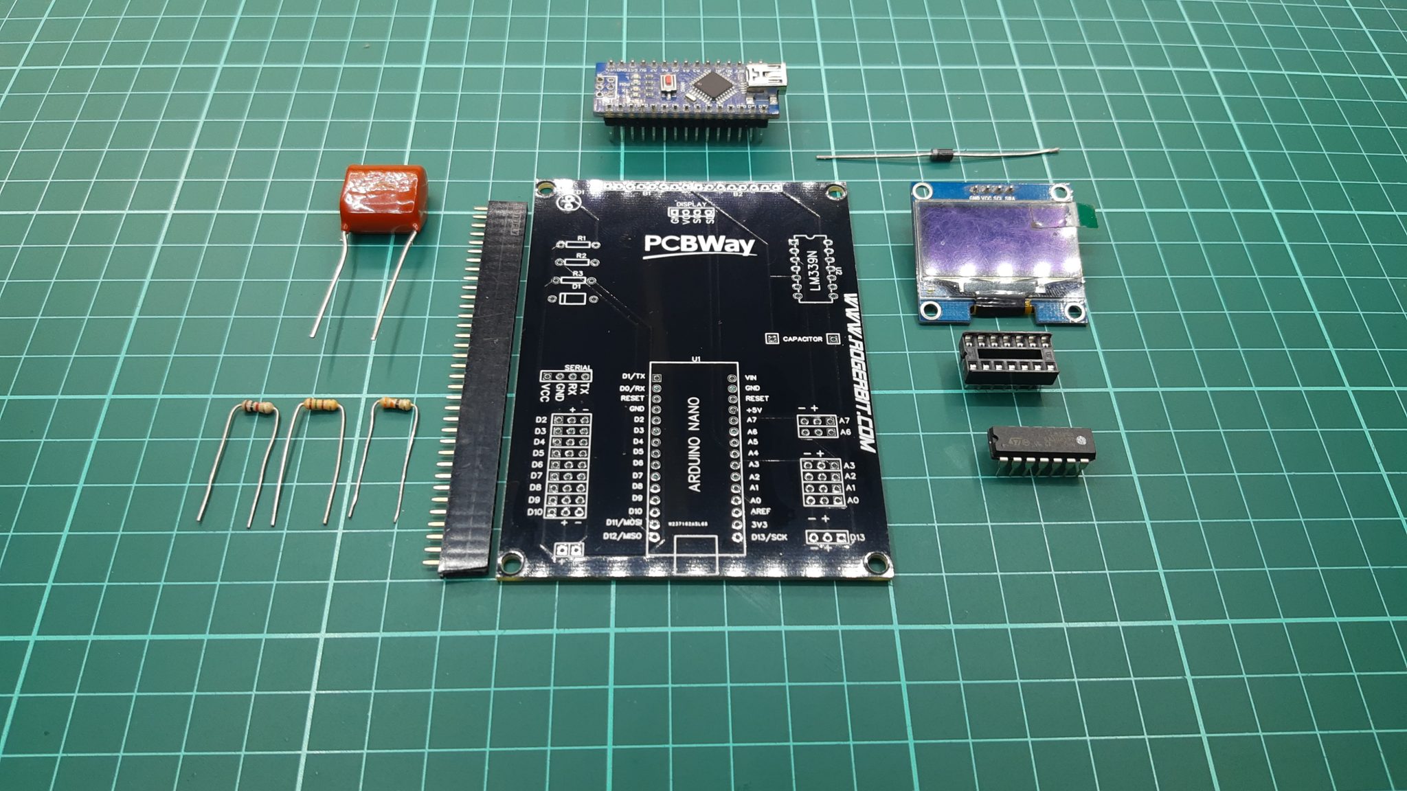 Medidor de bobinas o inductores con Arduino y display oled – RogerBit