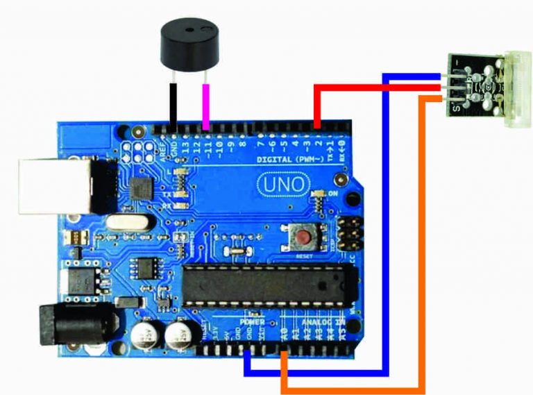 Sensor de impacto KY-031 con Arduino – RogerBit